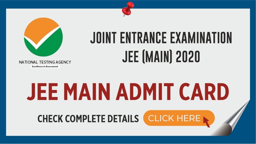 JEE Main Admit Card
