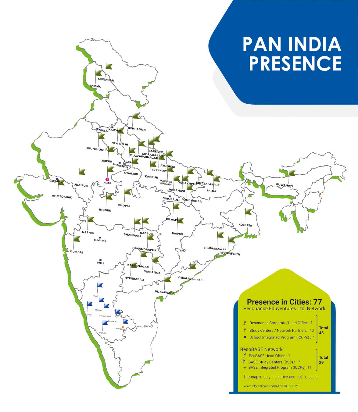 Resonance Eduventures Success Story of Pan India Presence