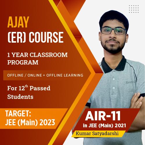 Resonance JEE Main Course for Repeater AJAY (ER)